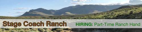 Part-time Ranch Hand needed in Idaho - RanchWork.com